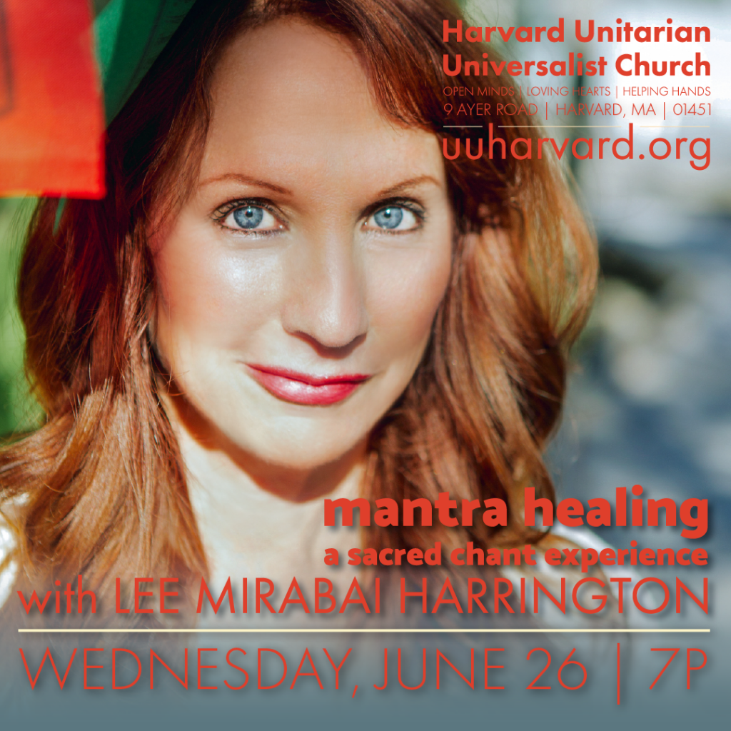 Healing Mantra Kirtan Concert at Harvard Unitarian Universalist Church ...
